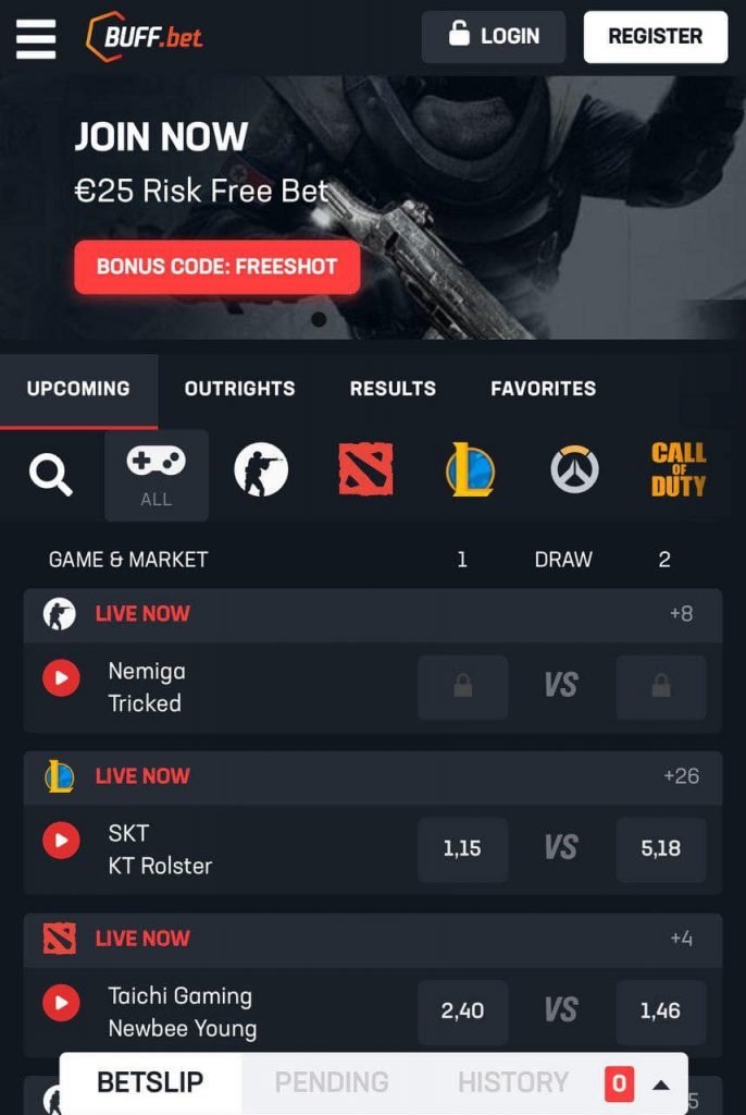 BUFF.BET eSports Betting Review 2019